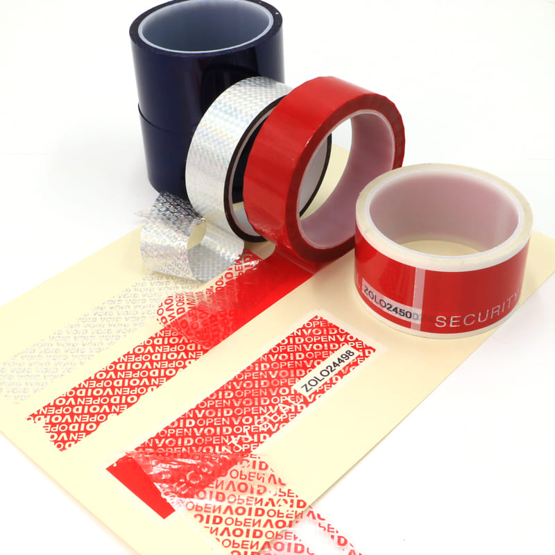 Tamper Proof Security Void Opened Tape Supplier