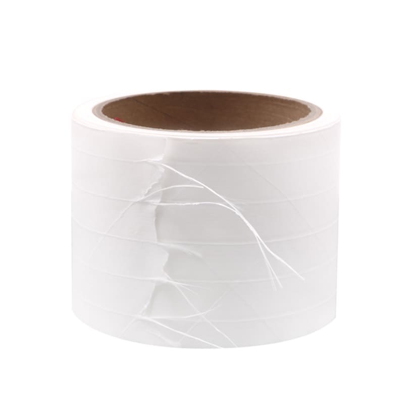 White Reinforced Water Activated Kraft Tape