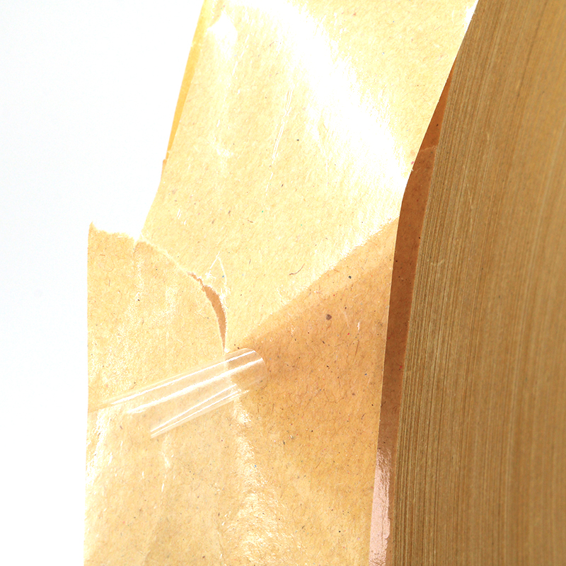 Heat Seal Seam Kraft Paper Tape For Woven Bag Packing