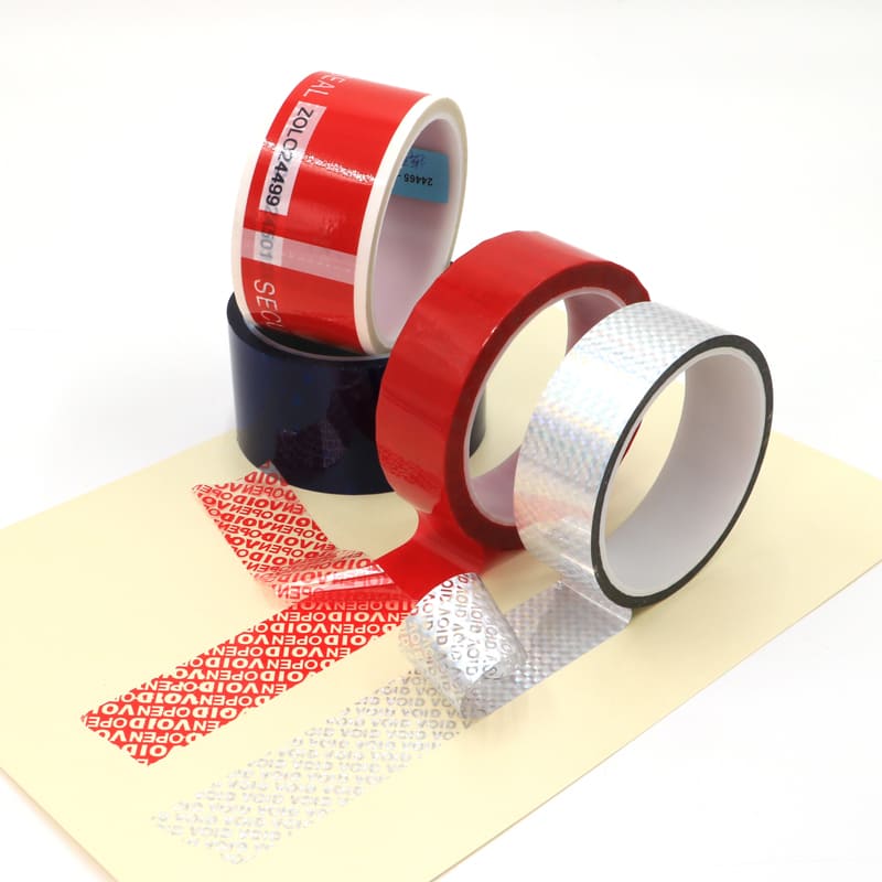 Bulk Tamper Evident Void Security Tape Manufacturer