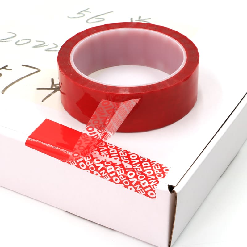 Tamper Proof Security Void Opened Tape Supplier