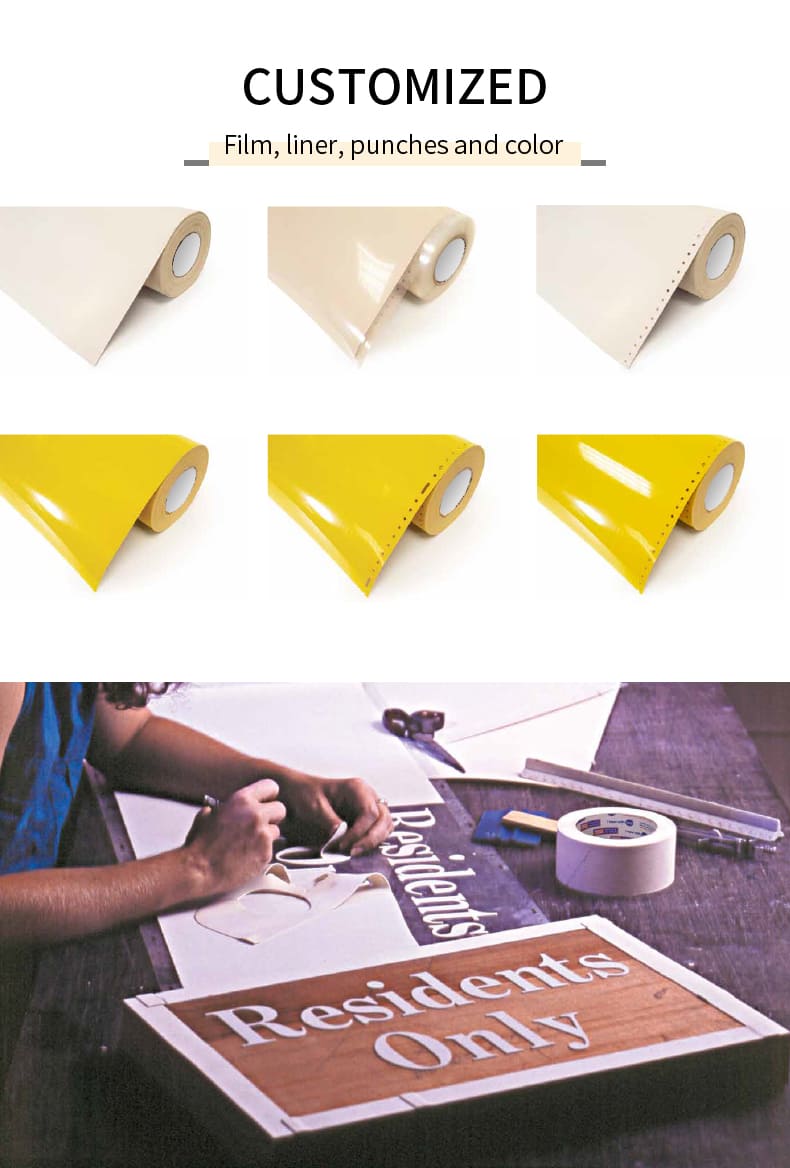 Sandblast Vinyl Stencil Film For Monument Headstone