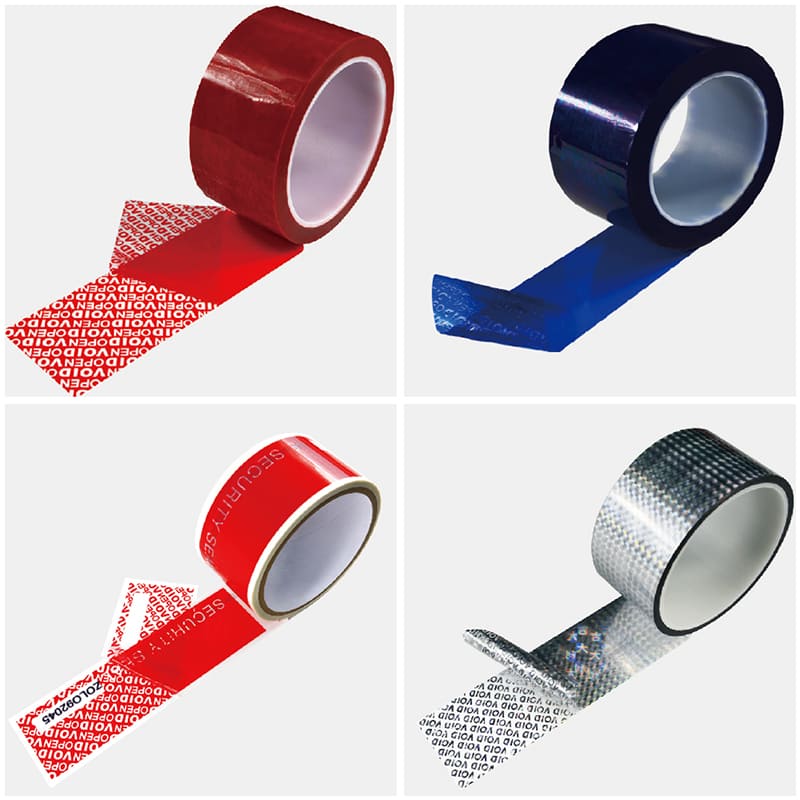 Tamper Proof Security Void Opened Tape Supplier