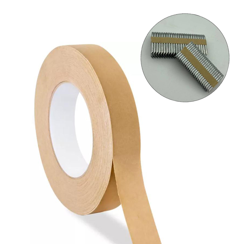 Hot Melt Adhesive Kraft Paper Tape For Collated Nails