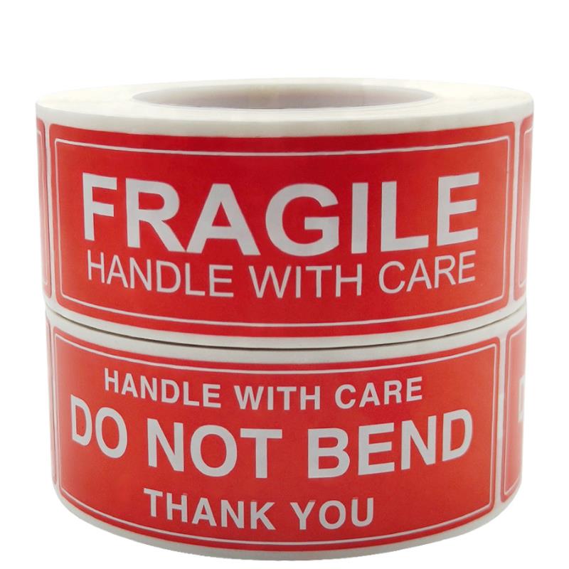 Fragile Shipping Packing Warning Sticker Label Roll